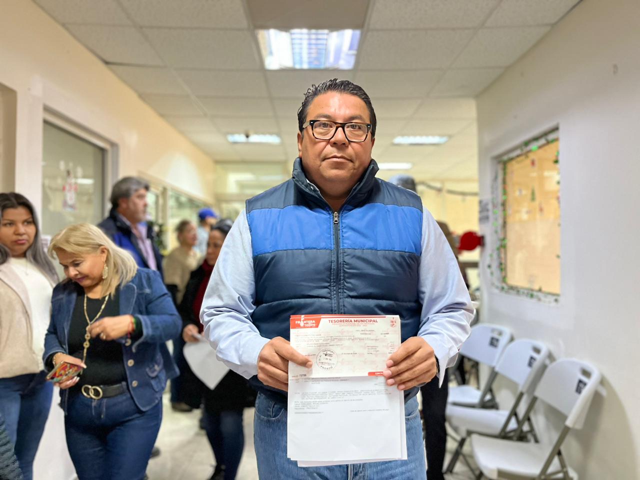 Cumple y paga Roberto Piña su impuesto predial - NRT México