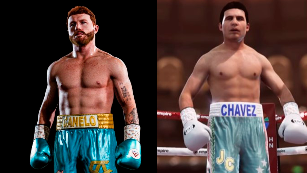 Canelo Álvarez y Julio César Chávez: Estrellas del videojuego ...