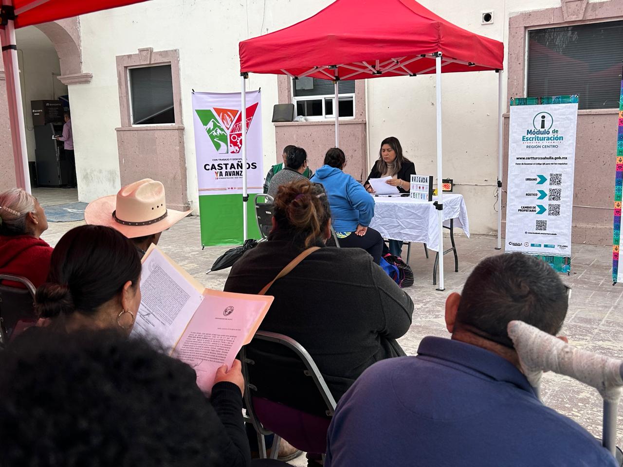Instalan módulo de escrituración en Castaños para regularizar ...