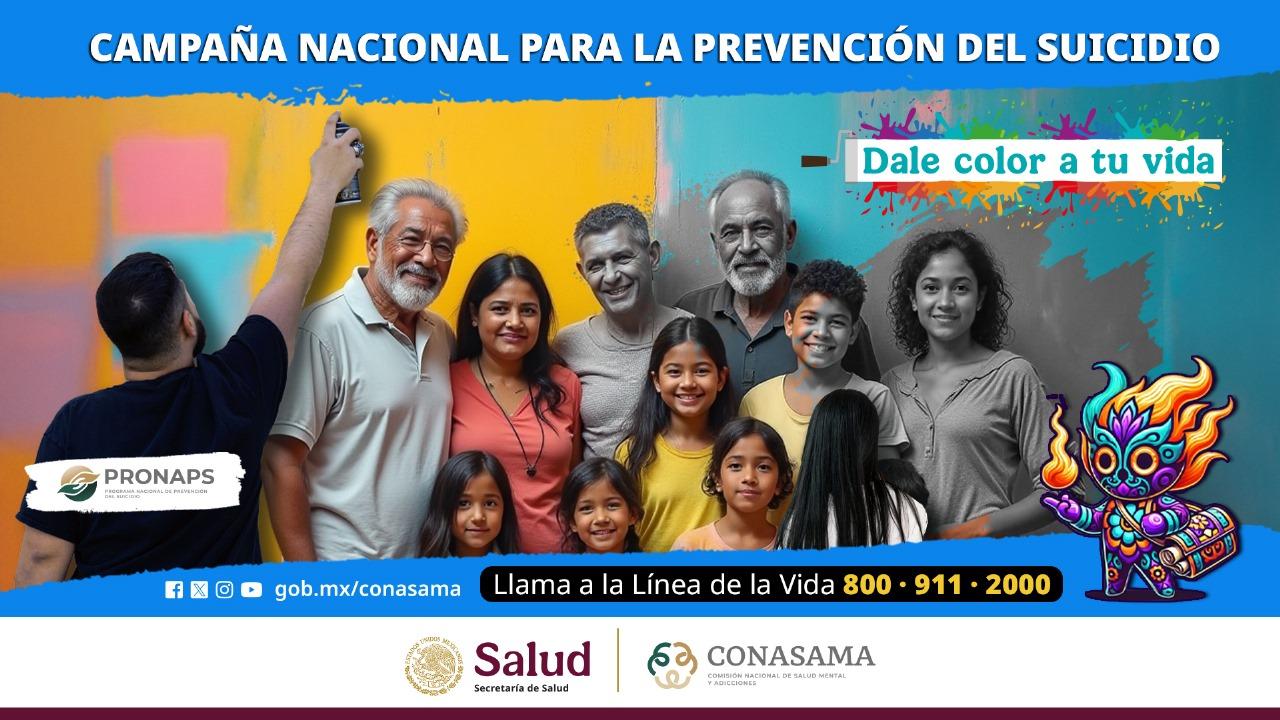 CONASAMA presenta la campaña "Dale color a tu vida" - NRT México