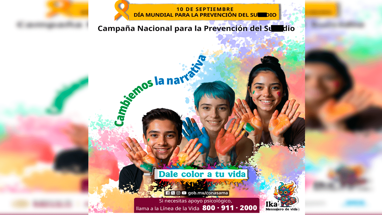 CONASAMA impulsa campaña nacional "Dale color a tu vida" - NRT México