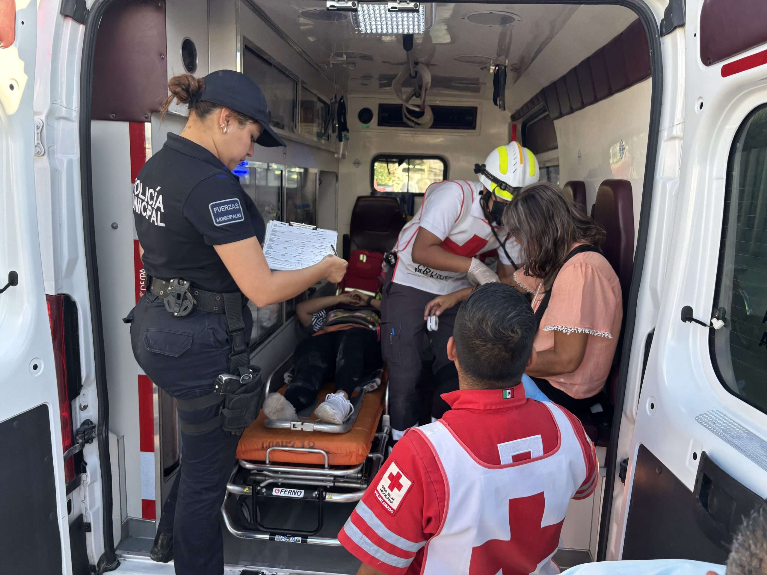 Ebrio causa lesiones y daños - NRT México