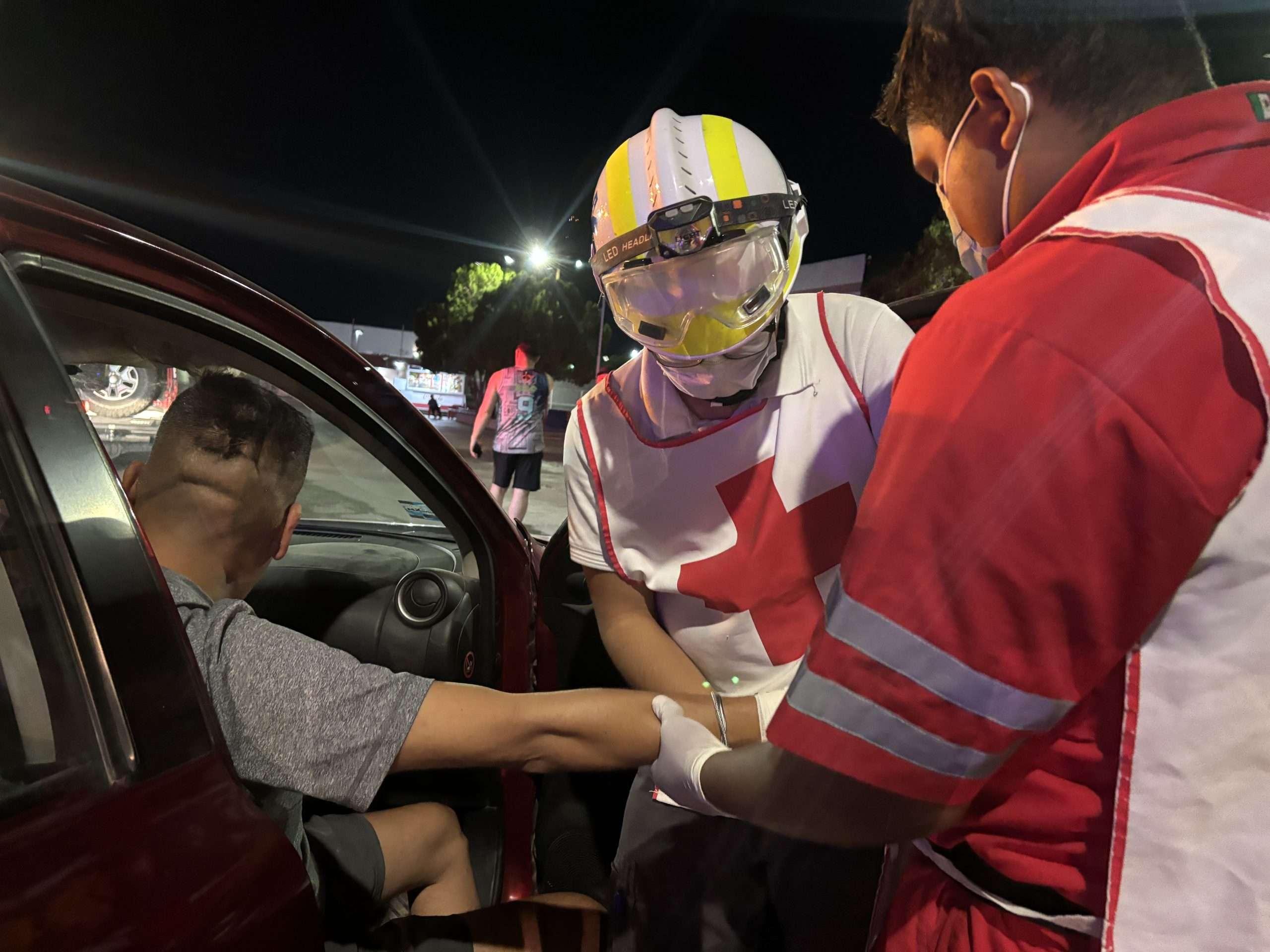 Iba pensando en encestar pero causó encontronazo - NRT México