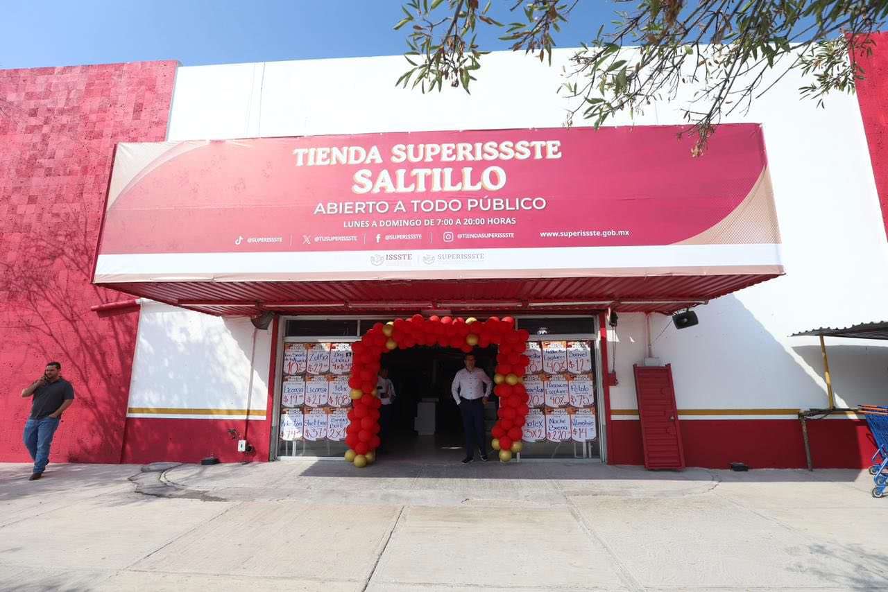 Reabren la tienda del ISSSTE en Saltillo - NRT México