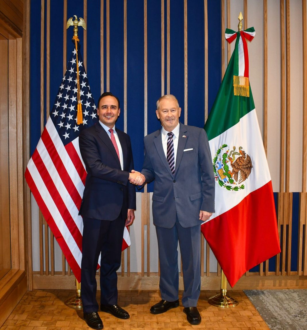 Fortalece Manolo Jiménez lazos de amistad con el Embajador de Estados ...