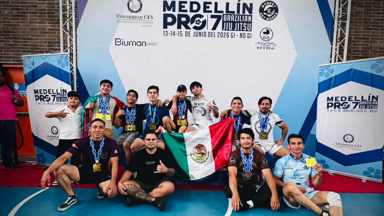 Jóvenes monclovenses triunfan en torneo Medellín Pro 7 Brazilian de Jiu ...