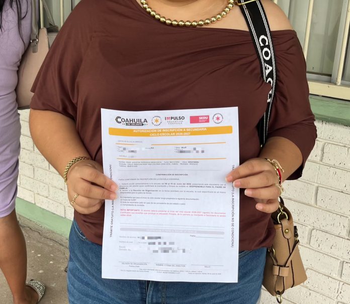 Resultados de asignación a la Secundaria y Confirmación - NRT México